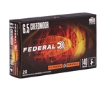 Federal Fusion Tipped 6.5 Creedmoor Ammo 140 Grain Polymer Tip - F65CRDTFS1