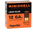 Aguila Minishell 12 Gauge Ammunition 1-3/4" 7/8 oz. Lead Slugs - 1CHB1386