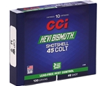 CCI Pest Control Hevi Bismuth Shotshell 45 Colt Ammunition 130 Grain #8 ...
