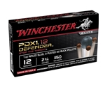 Winchester Defender 12 Gauge Ammo 2-3/4" 1 oz Rifled Slug + 3 Plated ...
