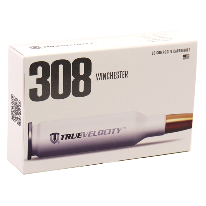 True Velocity 308 Winchester Ammo 168 Gr Nosler Custom Competition HP ...