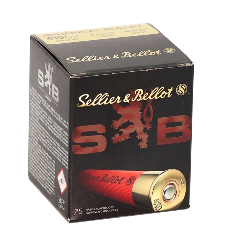 Sellier & Bellot .410 Bore Ammo 3" 00 Buckshot 5 Pellets - Ammo Deals