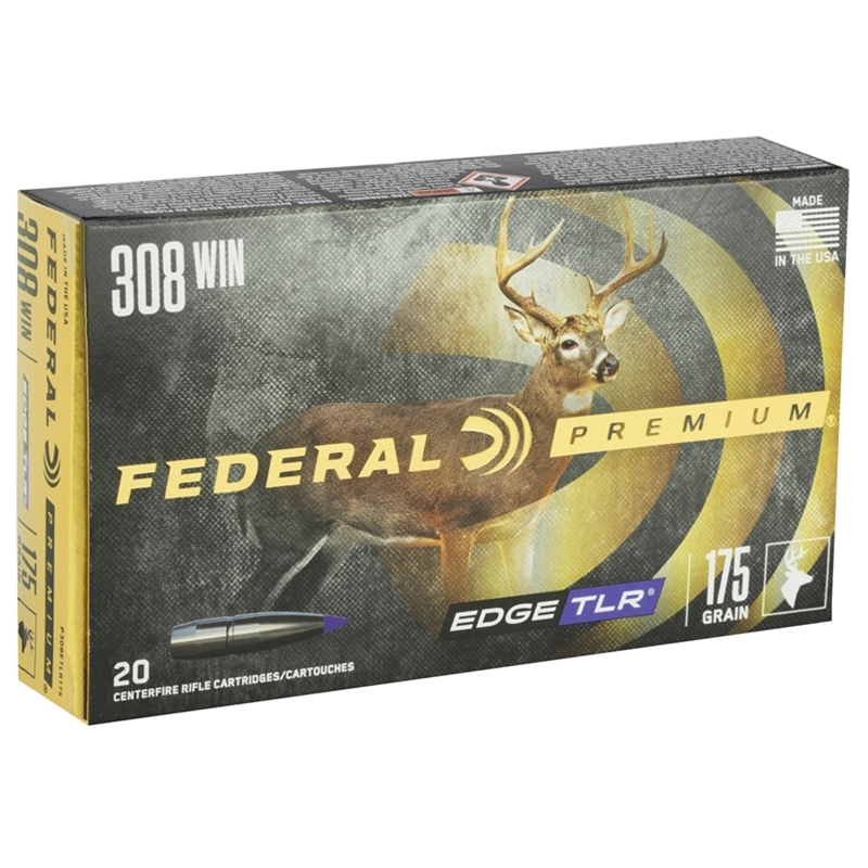 Federal Edge TLR 308 Winchester Ammo 175 Gr Polymer Tip BT - Ammo Deals